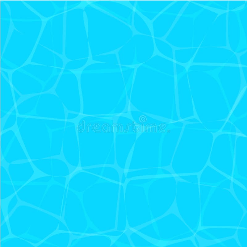 Vector Illustration Texture of Water. the Water Surface Blue. Stock ...