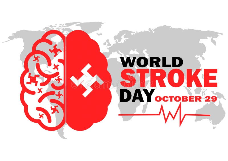World Stroke Day stock vector. Illustration of international - 291201435