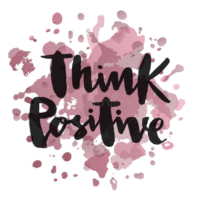 Think Pink Handwritten Lettering Stock Illustrations – 64 Think Pink ...