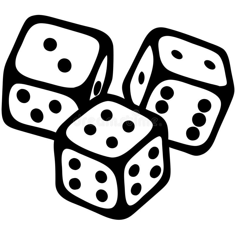 Three Dice Stock Illustrations – 3,994 Three Dice Stock Illustrations ...