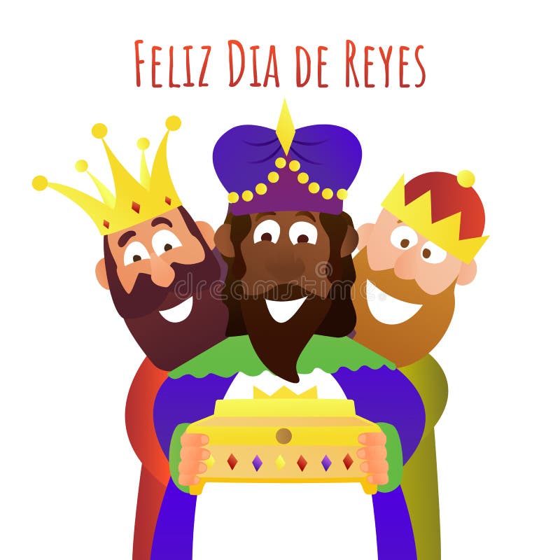 Three Kings Day stock illustration. Illustration of balthazar - 264053719
