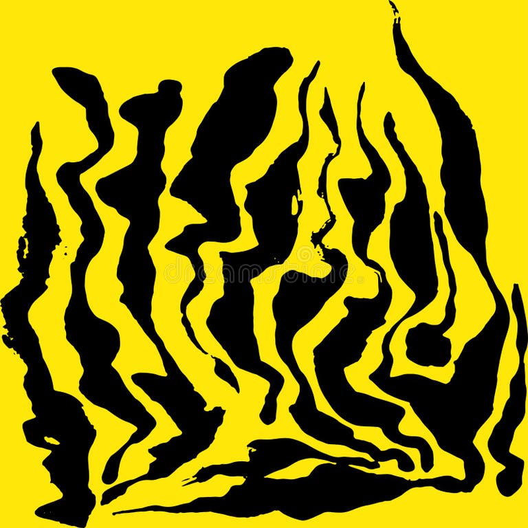 Black Tiger Yellow Stock Illustrations – 17,605 Black Tiger Yellow ...