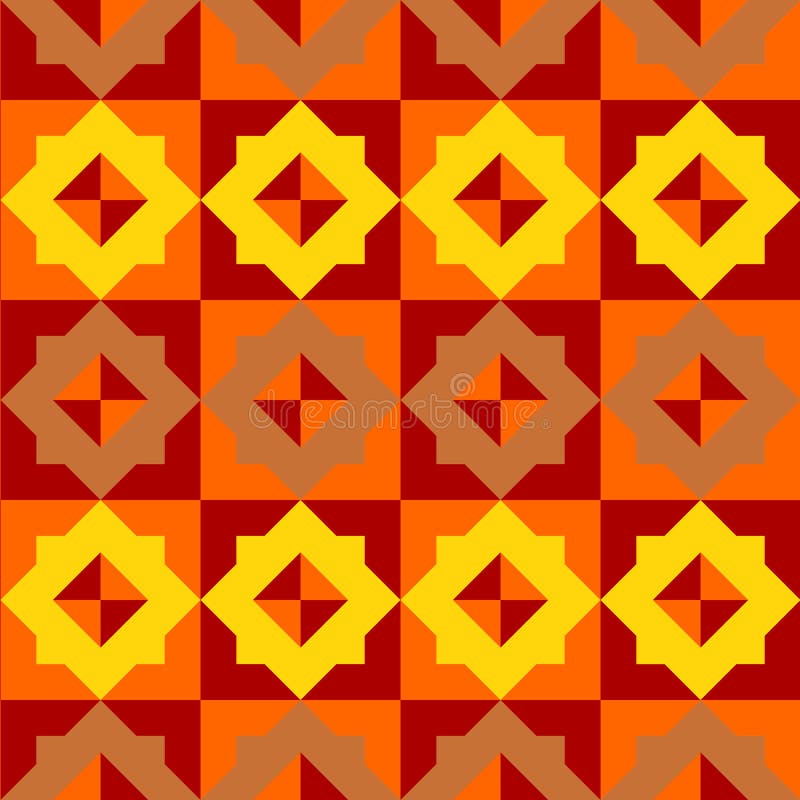 Tile Pattern Seamless Repeated Vector Background Stock Vector ...