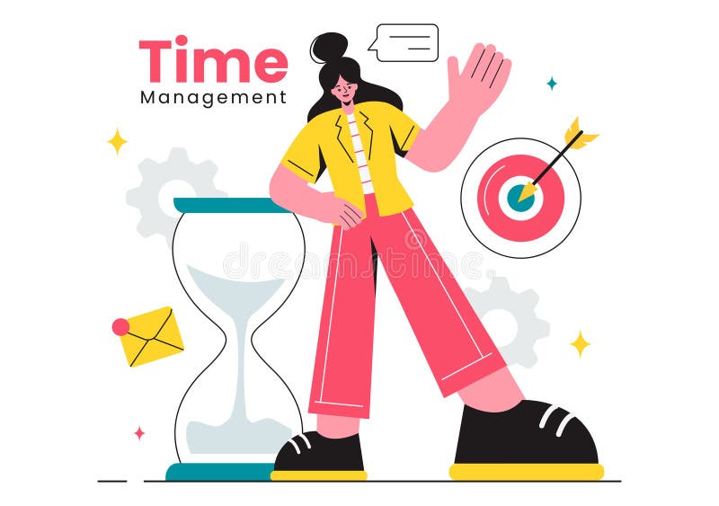 Clock with daily Activities Routine Stock Vector - Illustration of ...