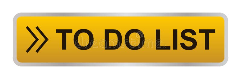 To do list button stock vector. Illustration of abstract - 121655396