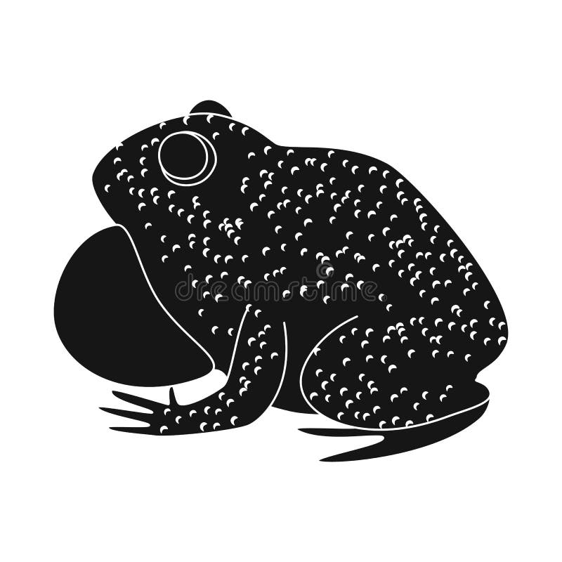 Vector Design of Toad and Biology Symbol. Collection of Toad and Brown ...