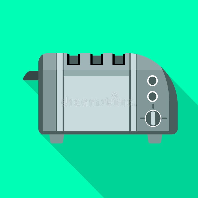 Vector Illustration of Toaster and Instrument Icon. Web Element of ...