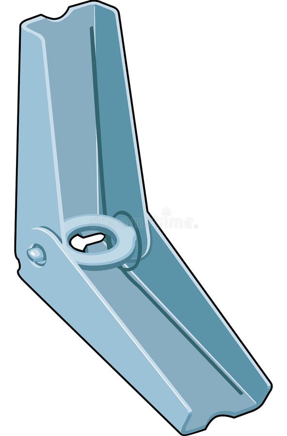 Wing Nut Illustration stock vector. Illustration of industrial - 133626970