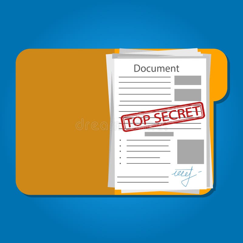 Top Secret Folder Icon Stock Illustrations – 367 Top Secret Folder Icon ...