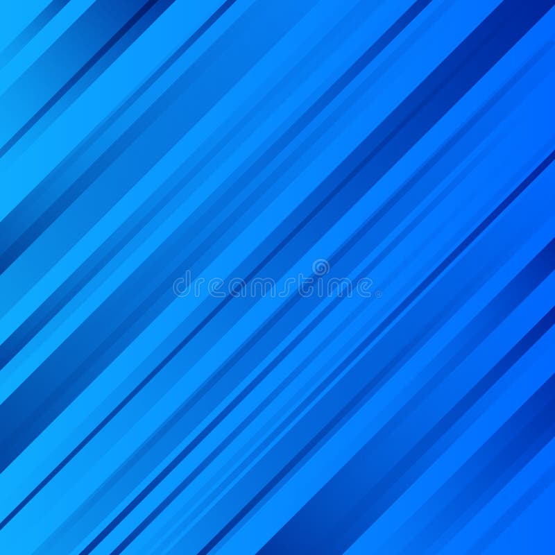 Abstract Gradient Blue Stripes on Light Blue Background Stock Vector ...