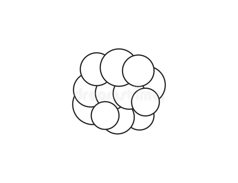 Tumor Cancer Lump Logo Vector Icon Design Stock Vector - Illustration ...