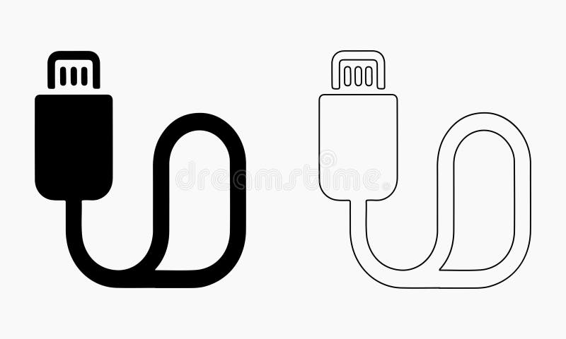 Outline Minimalist Vector Different Types Stock Illustrations – 337 ...