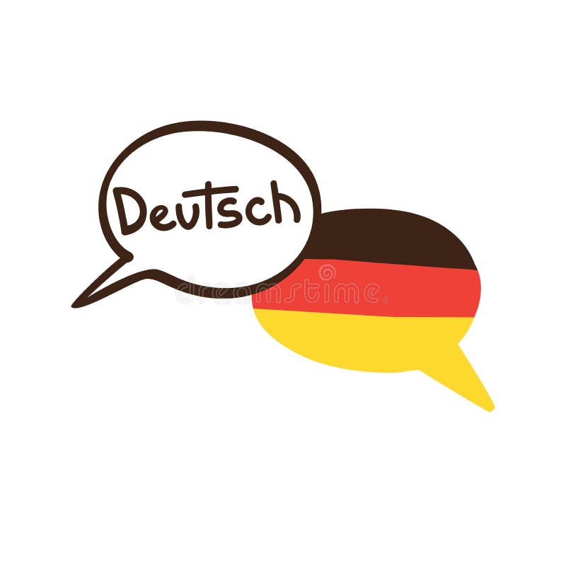 German. stock vector. Illustration of flag, communication - 124458926