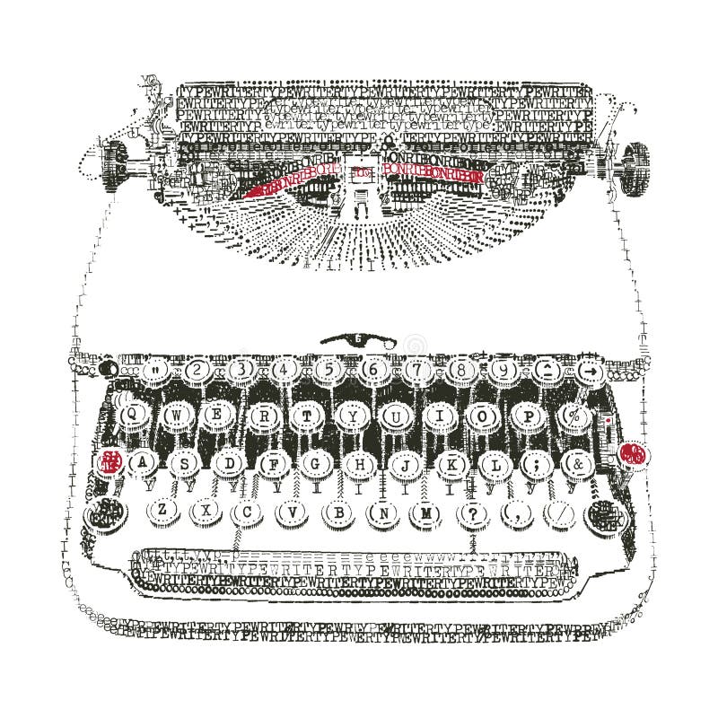 Typewriter Words Stock Illustrations – 2,461 Typewriter Words Stock ...