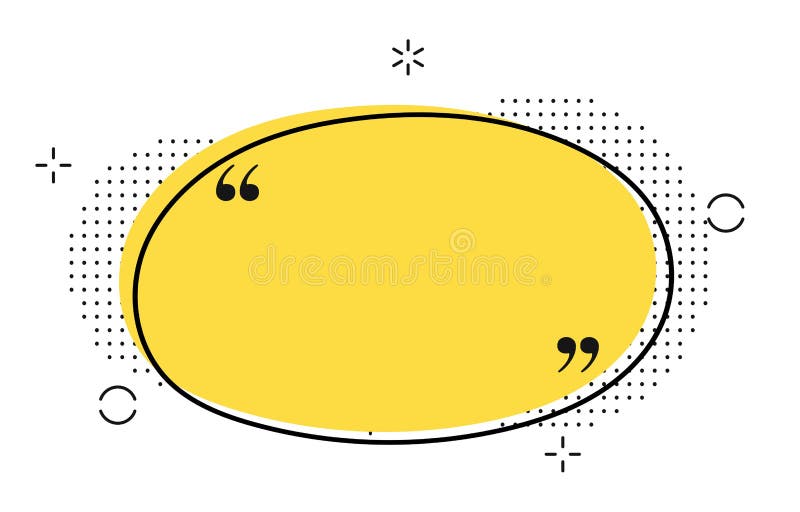 Vector Illustration of Typography Design. Remark Quote Text Box Poster ...