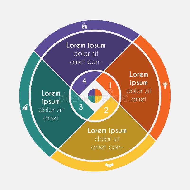 Vector Illustration Universal Flat Template Elements Infographics ...