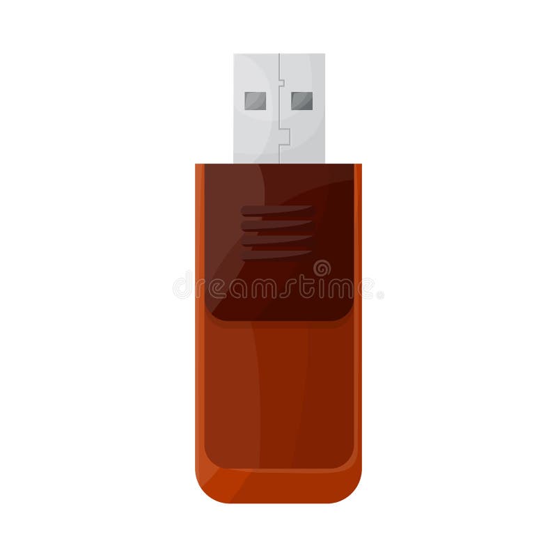Vector Illustration of Usb and Memory Sign. Graphic of Usb and Disk ...
