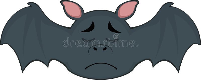 Cartoon Sad Bat Stock Illustrations – 369 Cartoon Sad Bat Stock ...