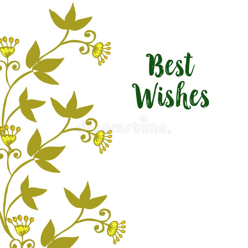 Vector Illustration Various Artwork Leaf Floral Frame with Decorative ...