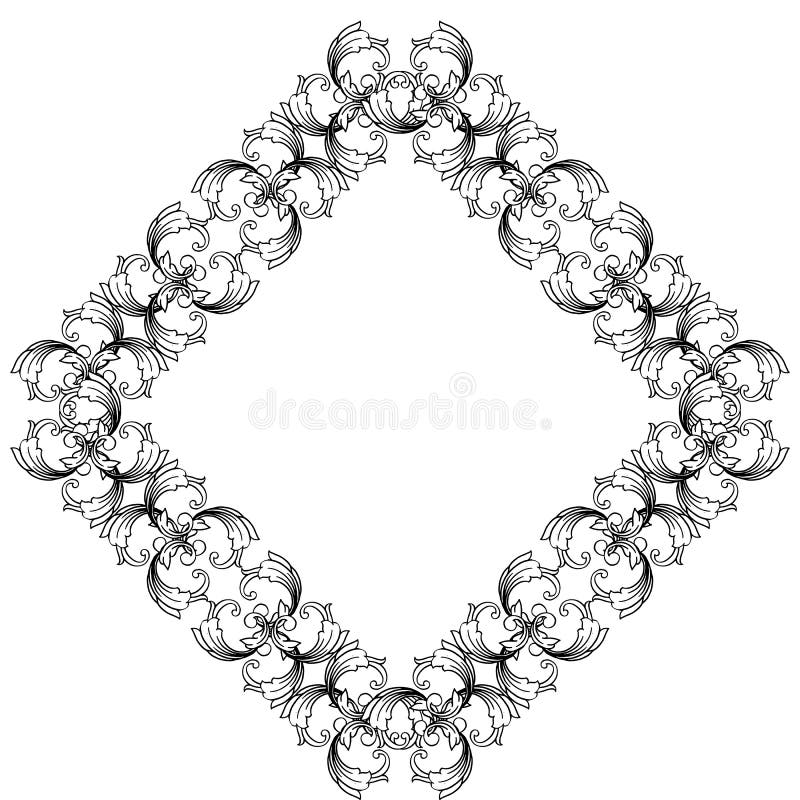 Vector Illustration Various Elegant Flower Frame for Ornate of Art ...