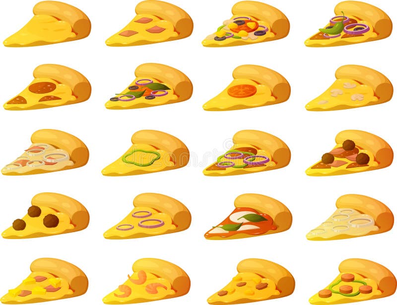 Pizza Toppings Stock Illustrations – 5,622 Pizza Toppings Stock ...