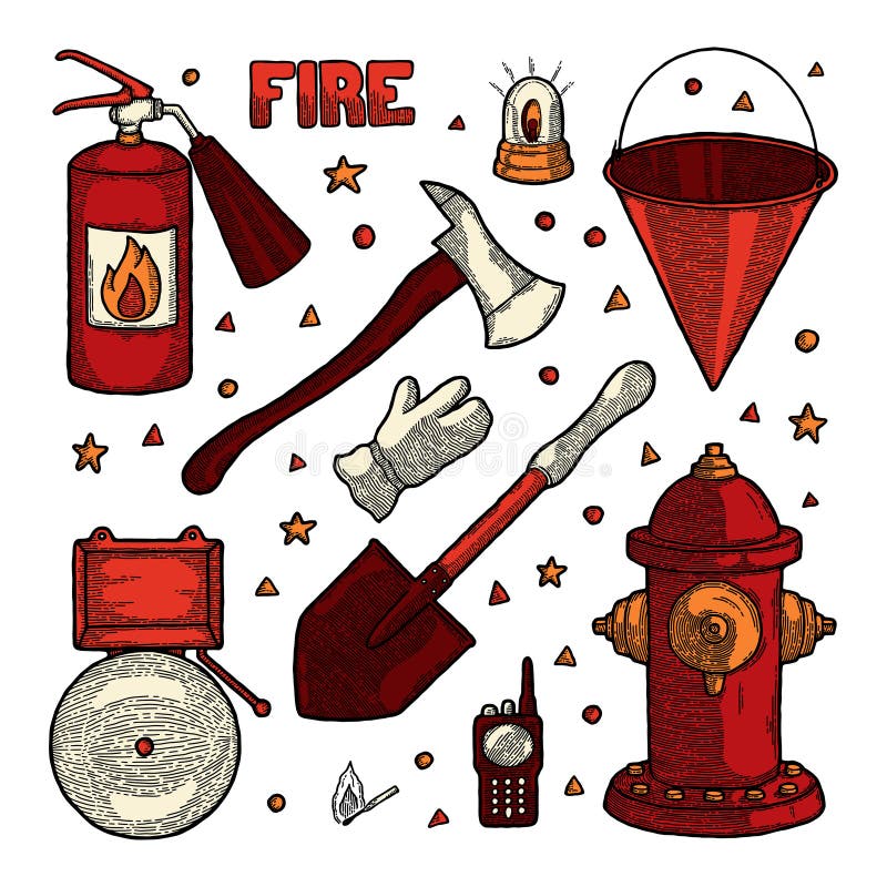 Fireman Tools Stock Illustrations – 829 Fireman Tools Stock ...