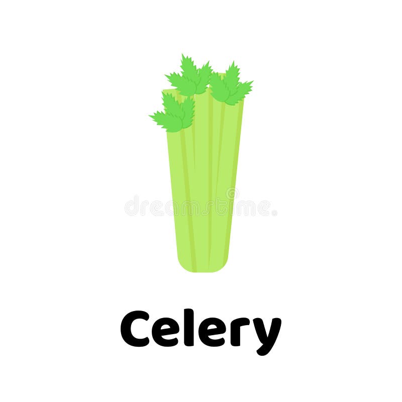 Vegetable. Celery. Educational Logic Worksheet for Preschool and School ...