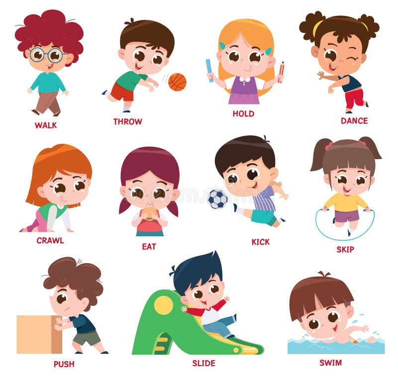 Verb Clipart