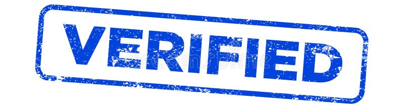 Verified stamp seal stock vector. Illustration of checked - 158487634