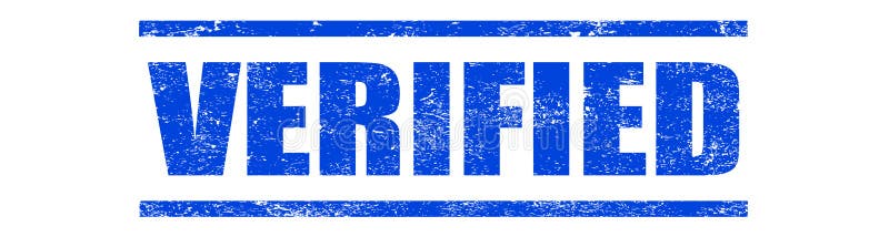 Verified stamp seal stock vector. Illustration of checked - 158487634