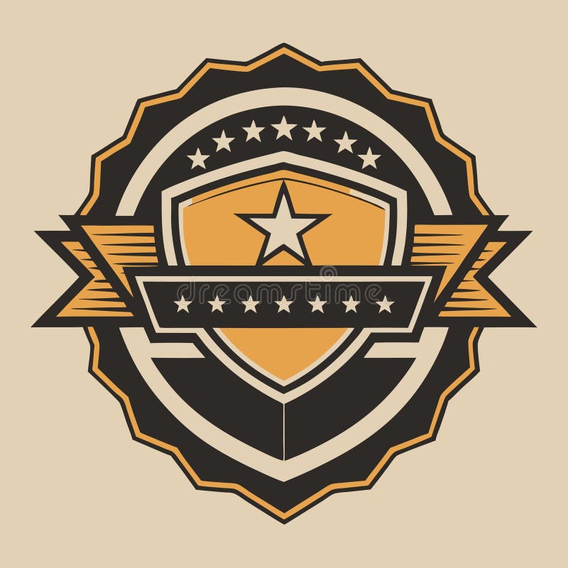 Shield Badge Logo Vector Classic Stock Illustrations – 23,686 Shield ...