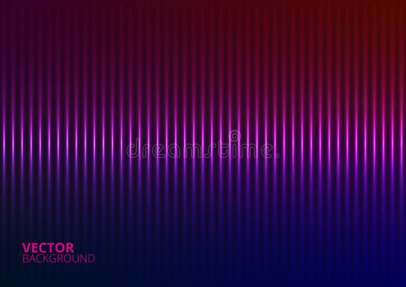 Vector Illustration of a Violet Music Equalizer Stock Vector ...