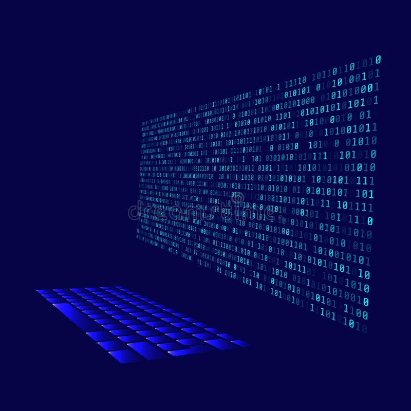 Virtual Shiny Computer Pc Keyboard or Keypad with Two Realistic Hands ...