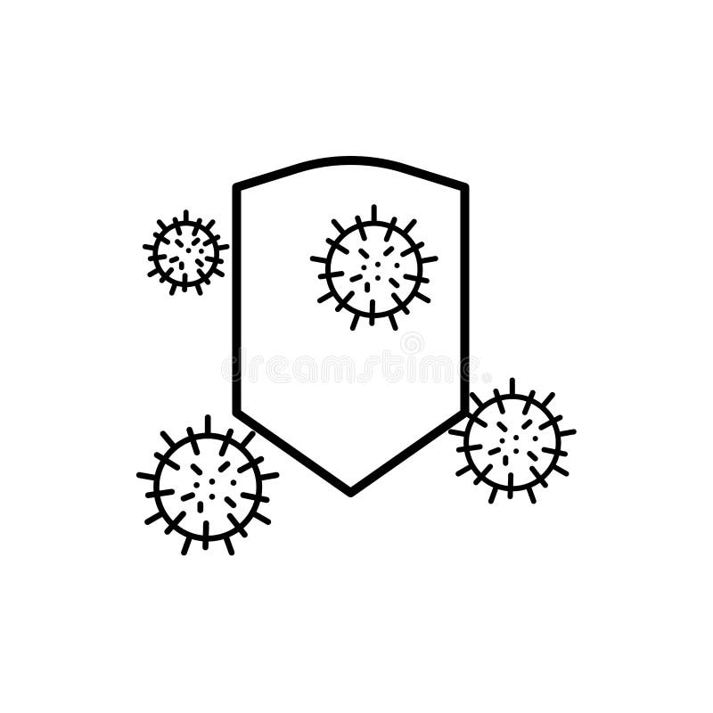 Virus Icon Vector Design Template Stock Vector - Illustration of ...