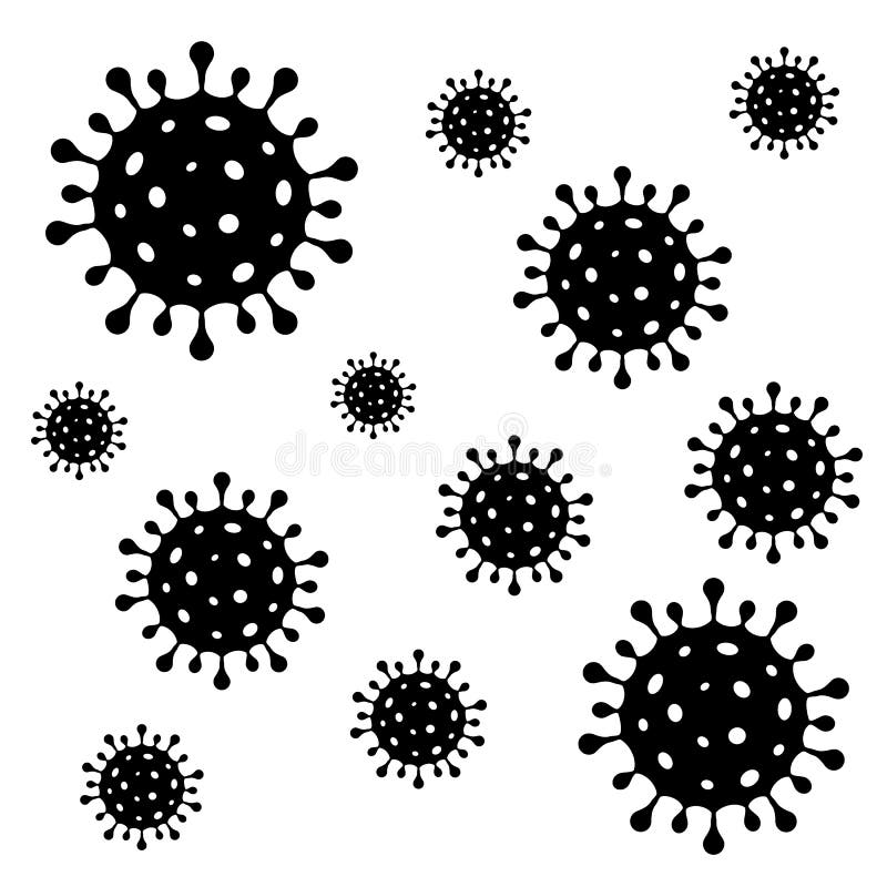 Vector Illustration of Viruses Coronavirus Covid-19 Stock Vector ...