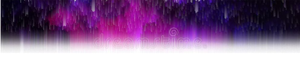 Vector Illustration of Vivid Visual Disturbances with the Effect of ...