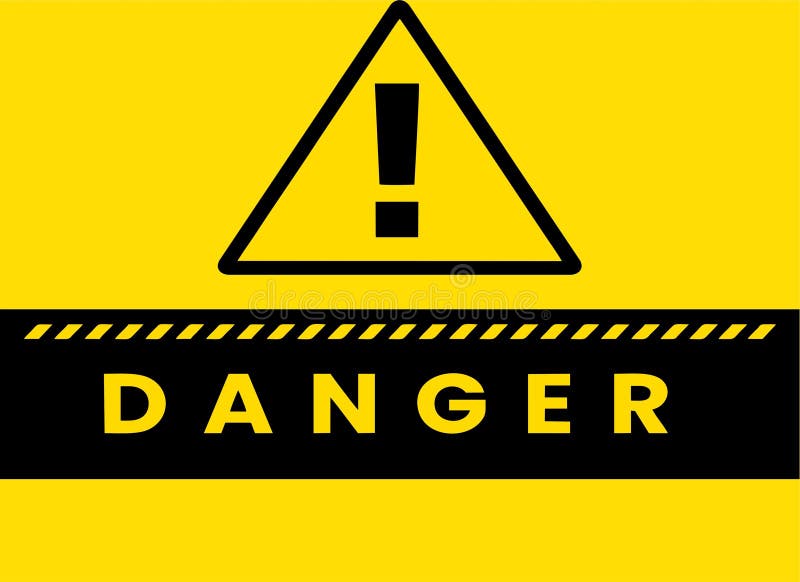 Vector Danger Sign Stock Illustrations – 483,028 Vector Danger Sign ...