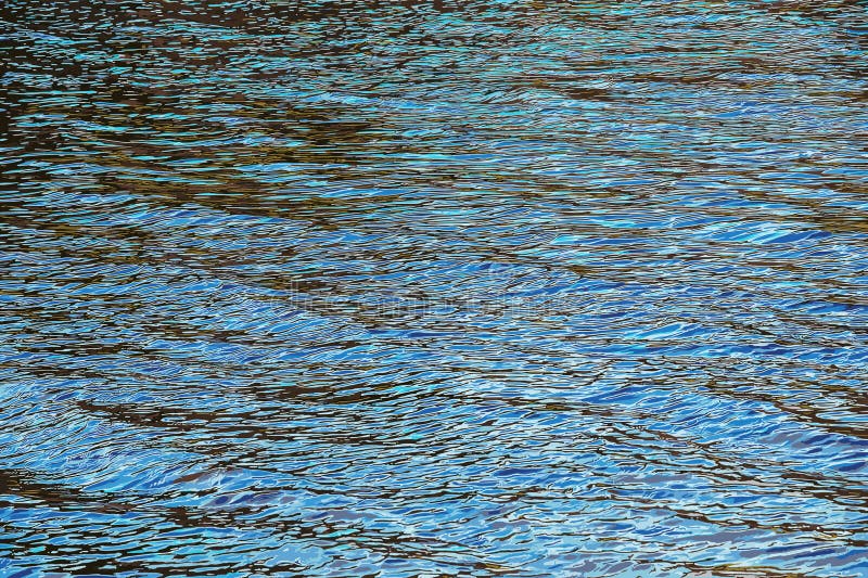 Vector Illustration of Water Ripple Texture Background. Wavy Water ...