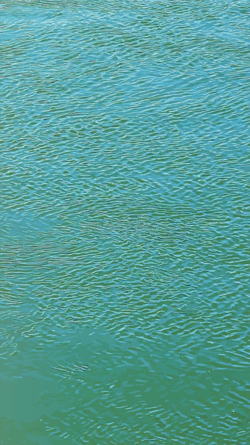 Vector Illustration of the Water Surface Texture of the Salzach River ...