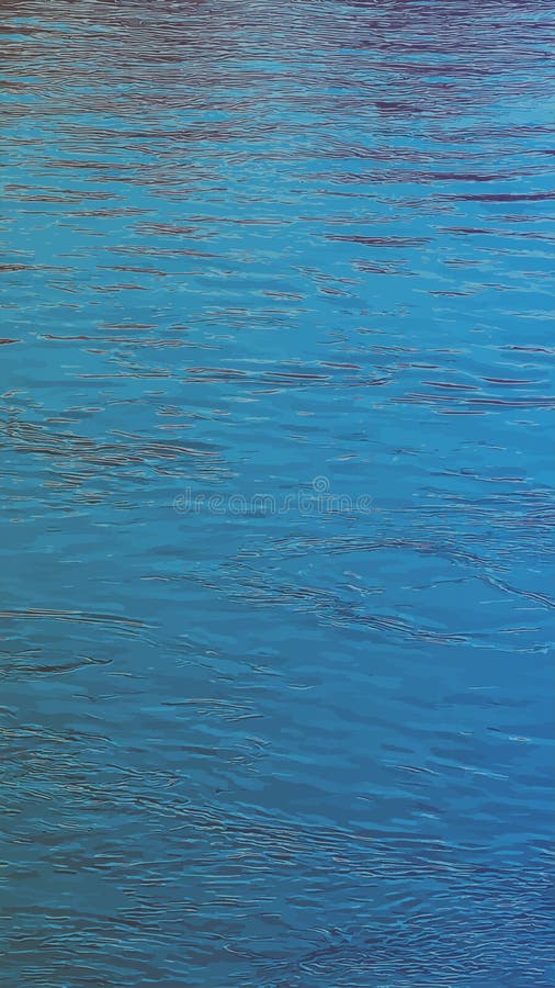 Vector Illustration of the Water Surface Texture of the Salzach River ...