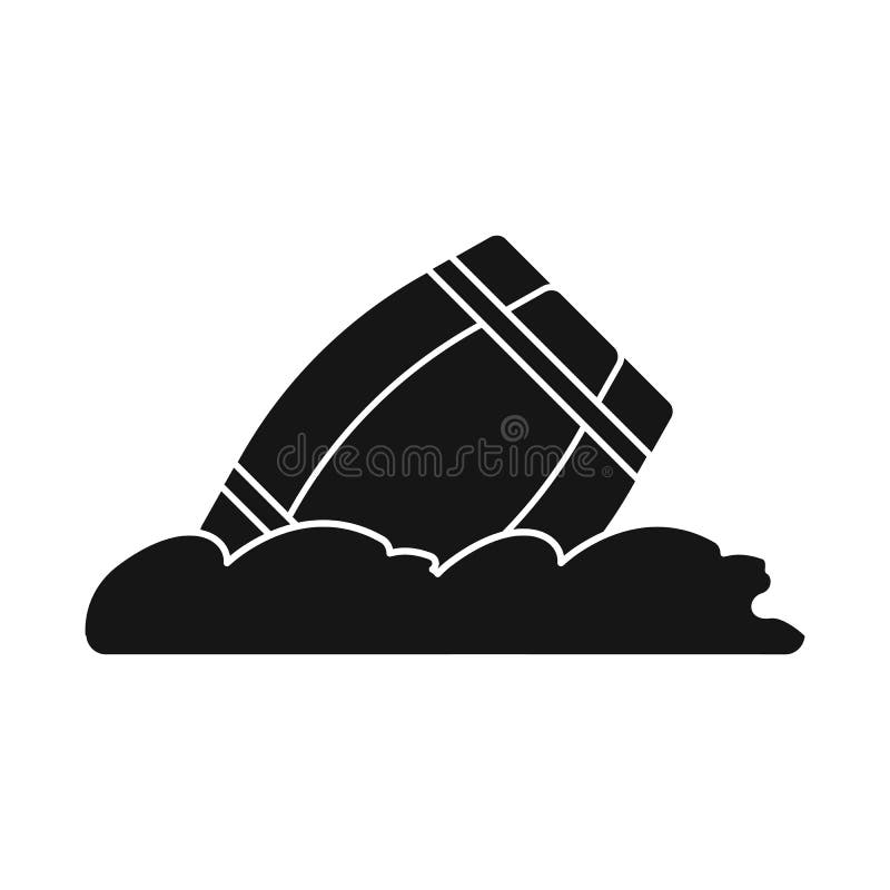 Vector Illustration of Wave and Barrel Logo. Set of Wave and Water ...