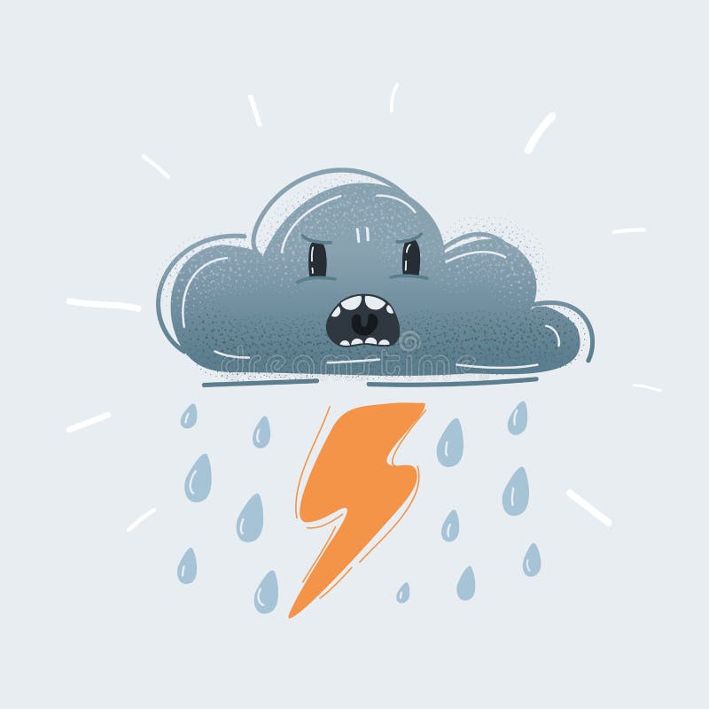 Modern weather icons set stock illustration. Illustration of ...