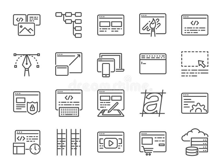 Developer Icon Design Stock Illustrations – 30,324 Developer Icon ...