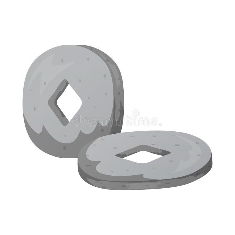 Vector Design of Wheel and Prehistoric Icon. Collection of Wheel and ...