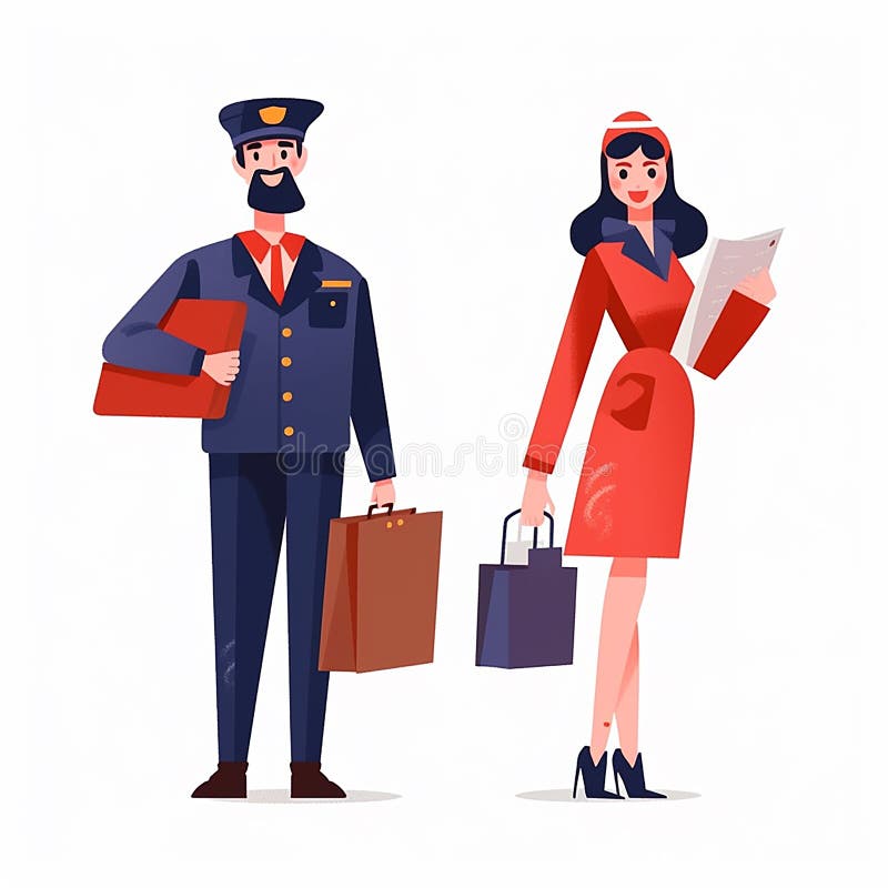 Postwoman Stock Illustrations – 208 Postwoman Stock Illustrations ...