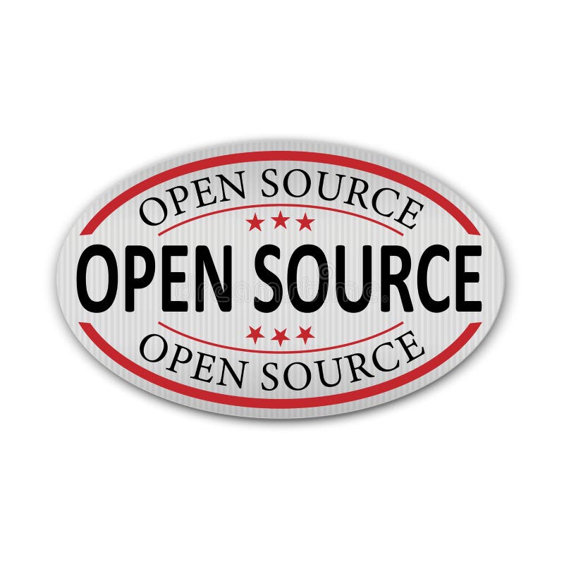 OPEN SOURCE Vector Illustration of White Paper Oval Bubble Stock Vector ...