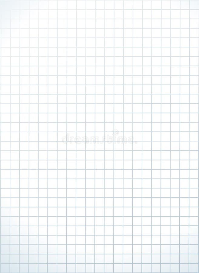 Clean Notebook Grid Page for Writing. White School Squared Paper Sheet ...