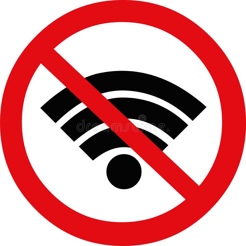 Vector Illustration Icon Wifi Offline Stock Vector - Illustration of ...