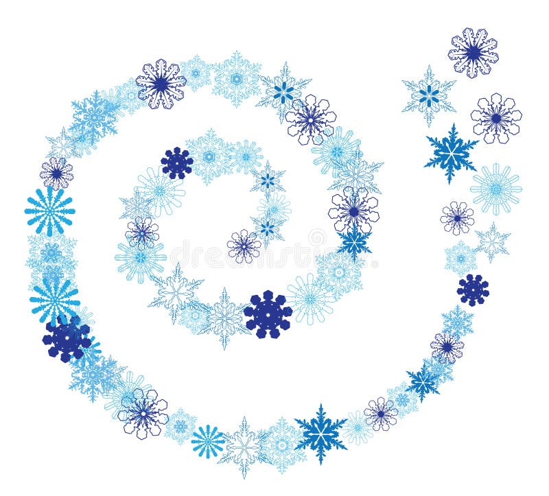 Winter Swirls Background stock illustration. Illustration of wintertime ...