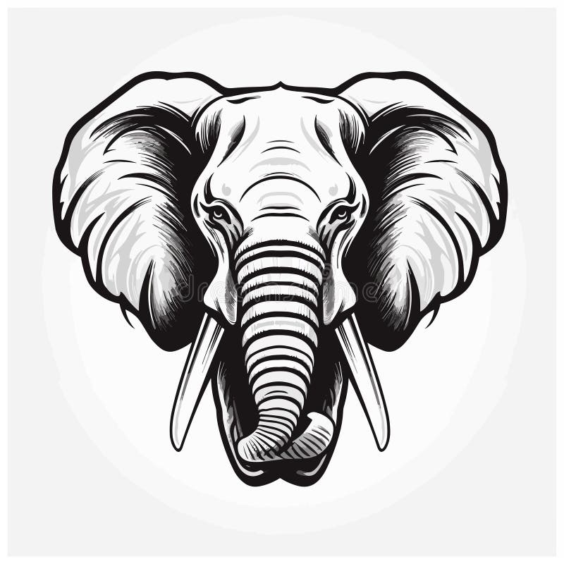 Unkind Elephant Stock Illustrations – 4 Unkind Elephant Stock ...
